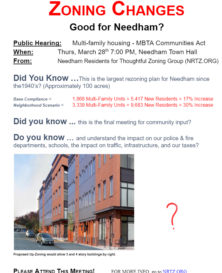 Needham Residents for Thoughtful Zoning